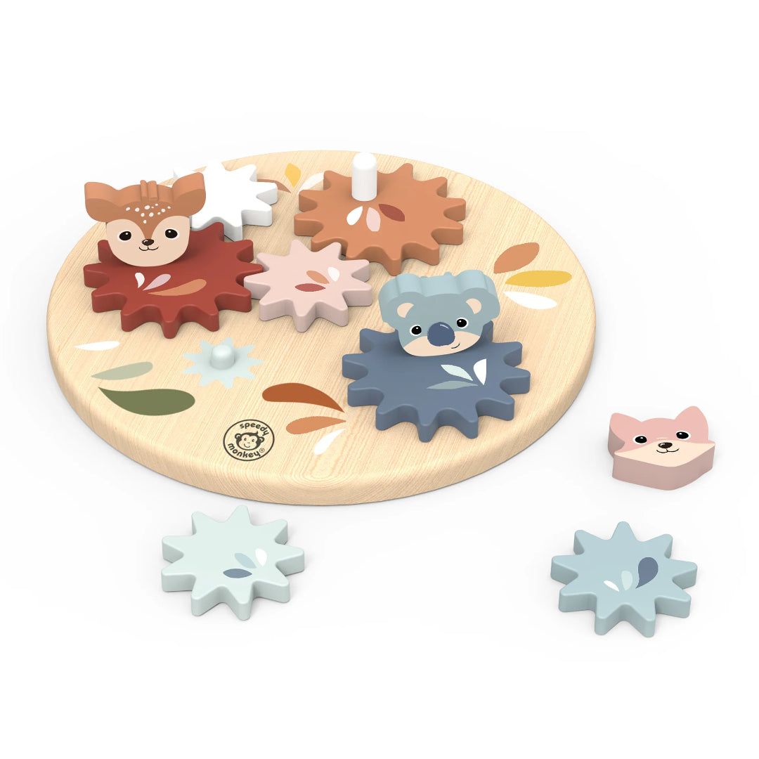 Speedy Monkey Gear Toy — B Eco Family