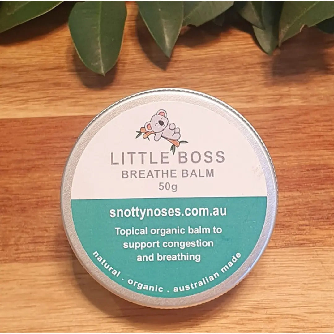Little Boss Breathe Balm - Snotty Boss — B Eco Family